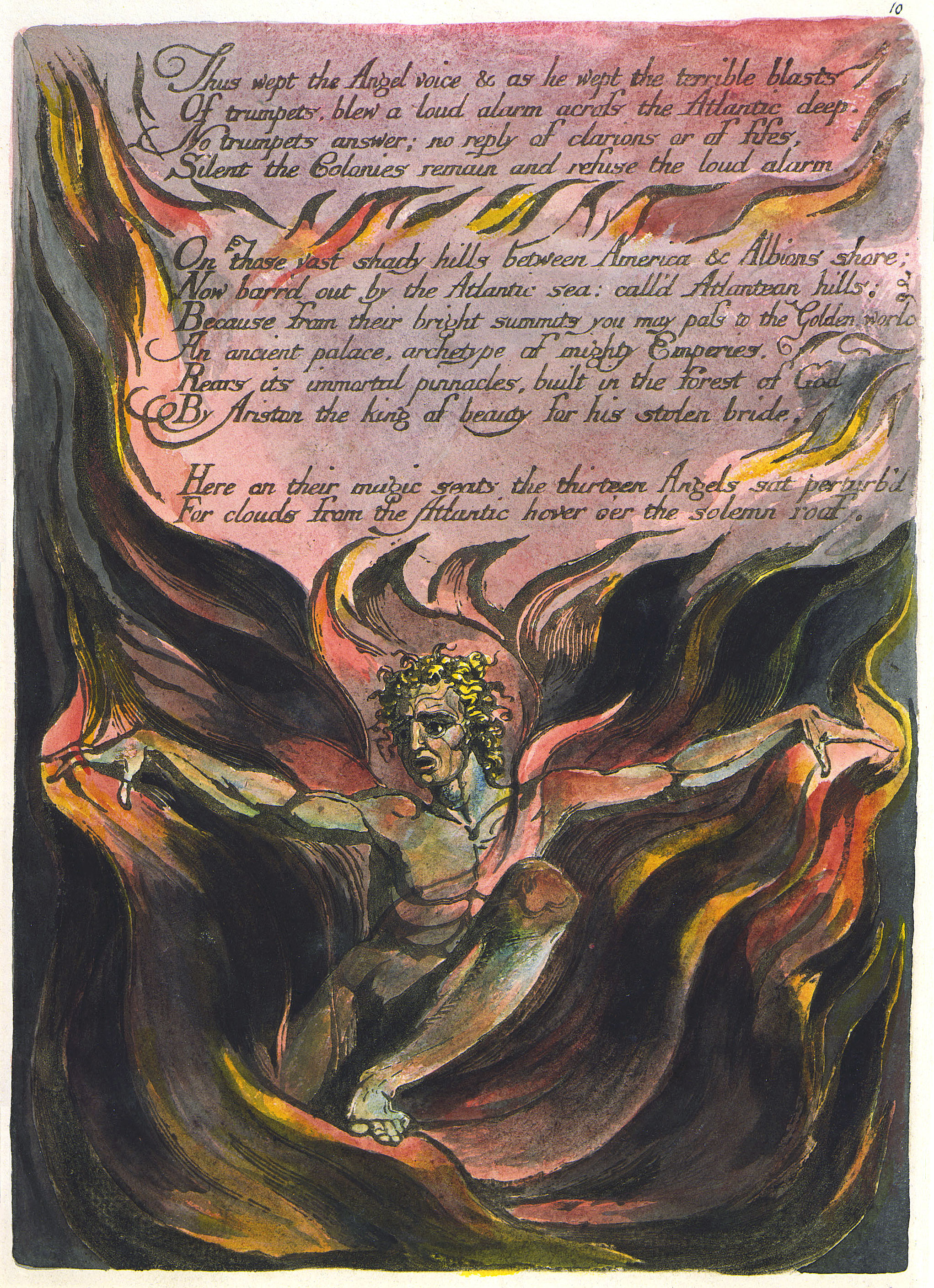 William Blake’s Orc – wrathful empathies – An appalachian Saṃsāra